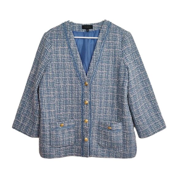 Talbots | Jackets & Coats | Talbots Tweed Buttonup Coatigan Jacket ...